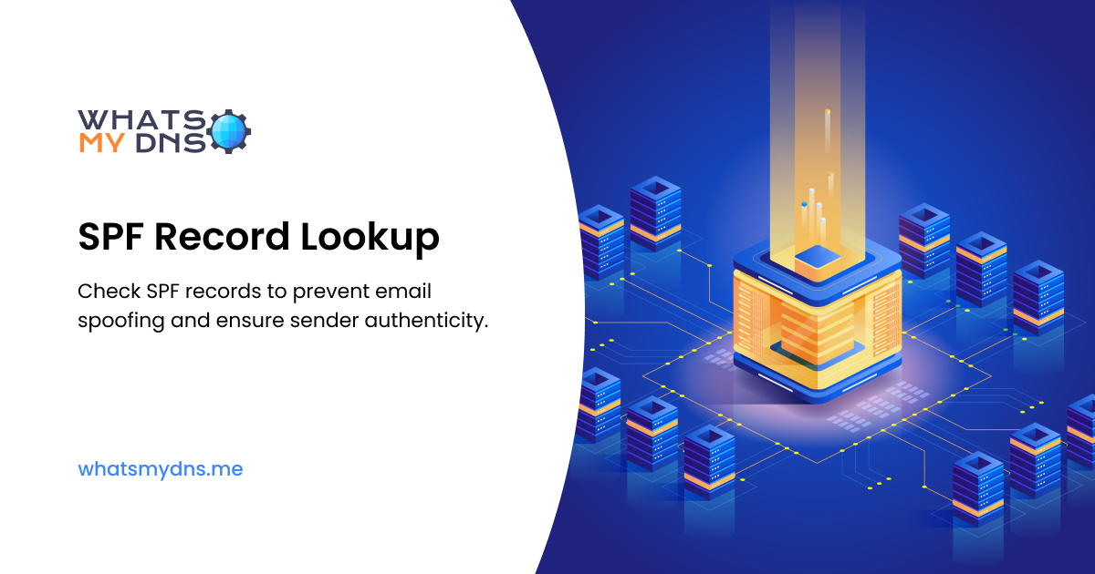 SPF Lookup - Check SPF Records Online